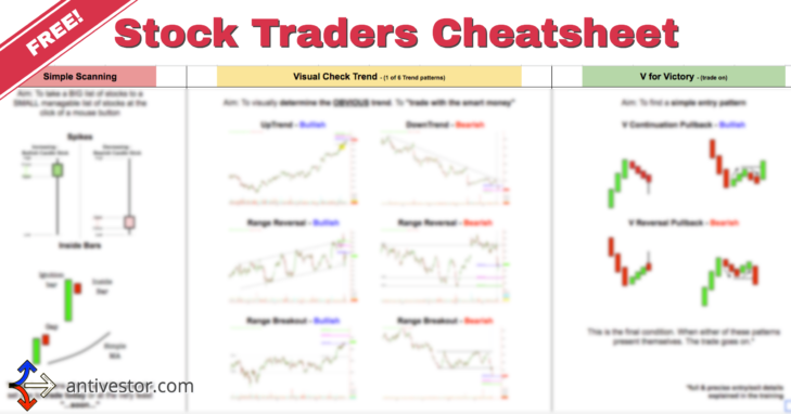 Traders Cheatsheet - AntiVestor™
