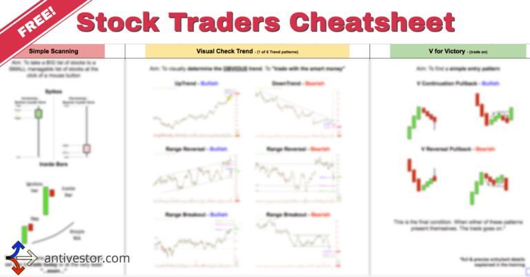 Traders Cheatsheet - AntiVestor™