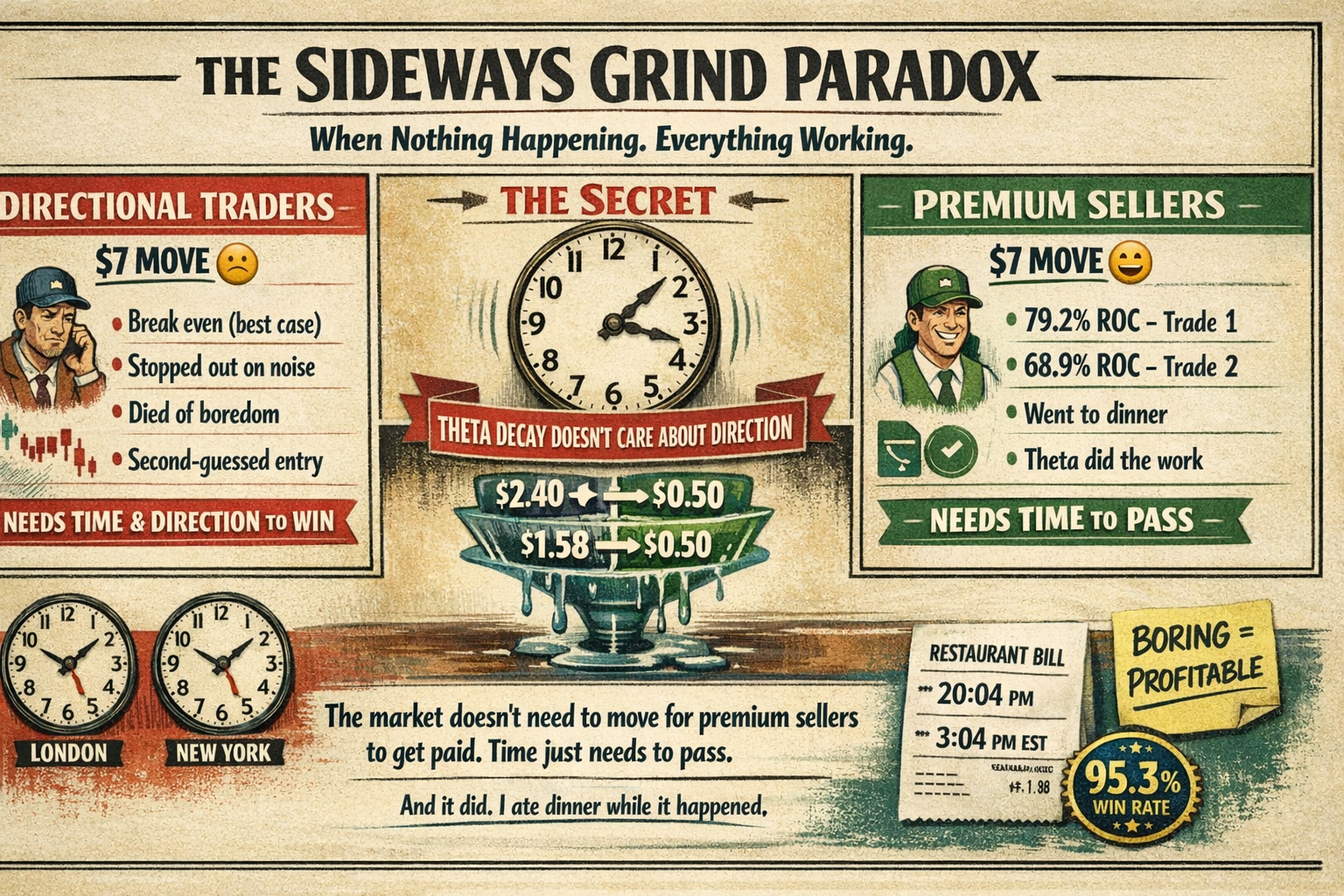 $7 Move. 2 Trades. 148% Combined ROC. Premium Selling Shines Again ...